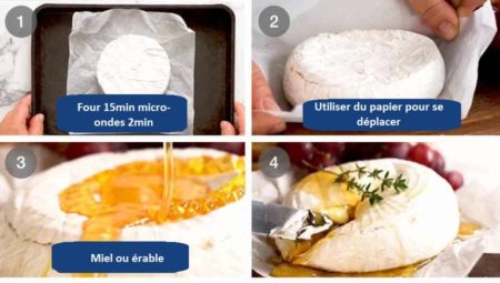 Brie au four - Recette de Cuisine Facile